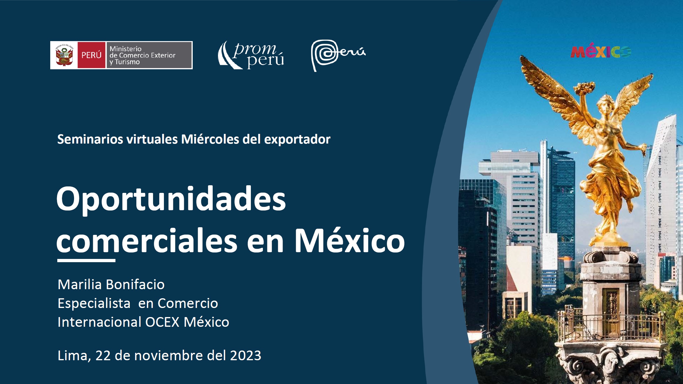 Presentación de Oportunidades comerciales en México - Marilia Bonifacio ...